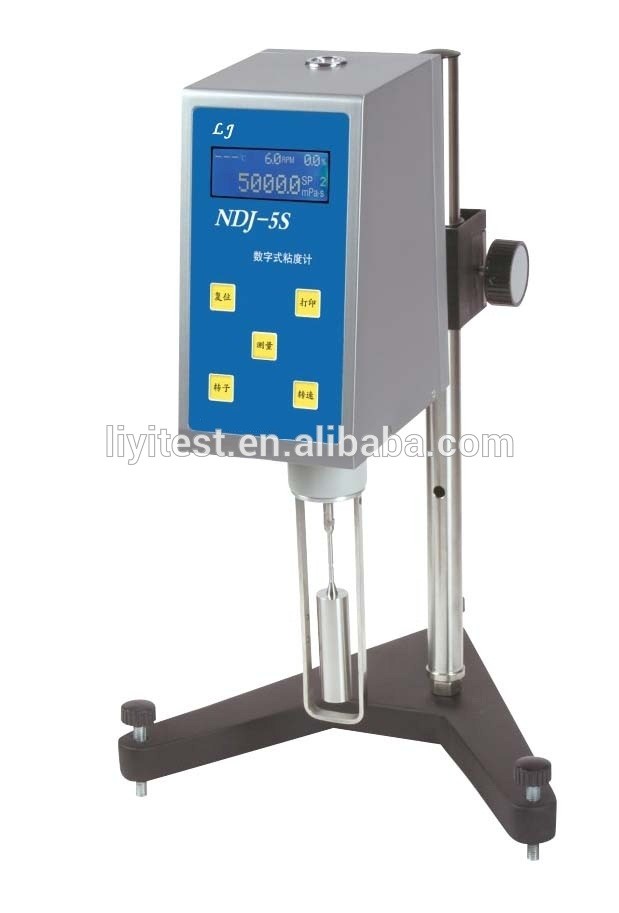 500ml Sample Dosage Digital Rotary Viscometer / Portable Rotational ...