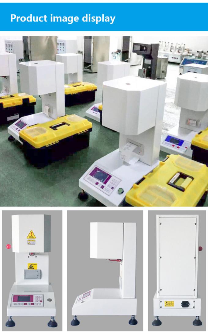International Standard MFR Plastic Testing Equipment Melt Flow Index ...